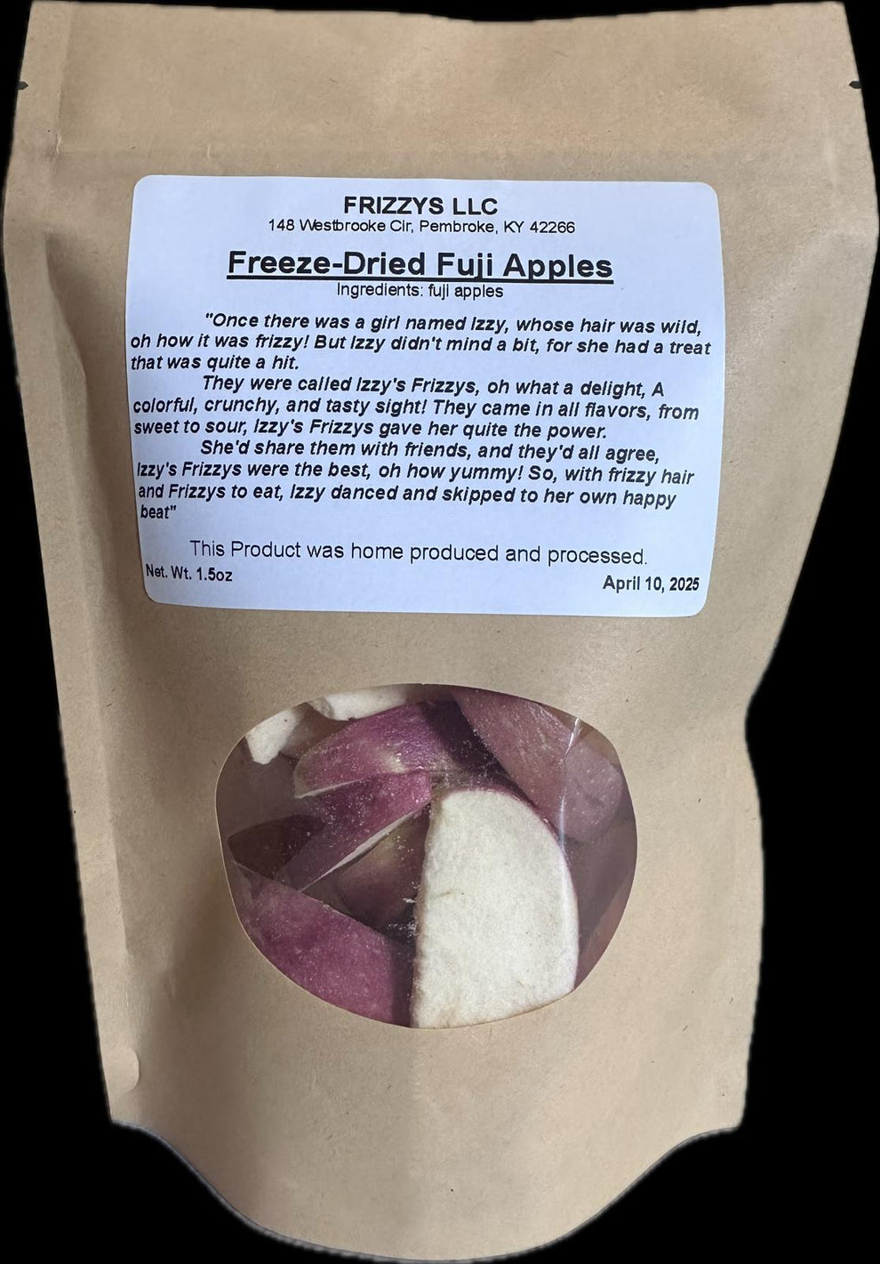 🍏 Frizzys Freeze-Dried Fuji Apples – Light, Crisp, and Naturally Sweet ...